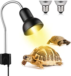 Buyounger Turtle Tank Adjustable Heating Lamp | What Do Turtles Eat